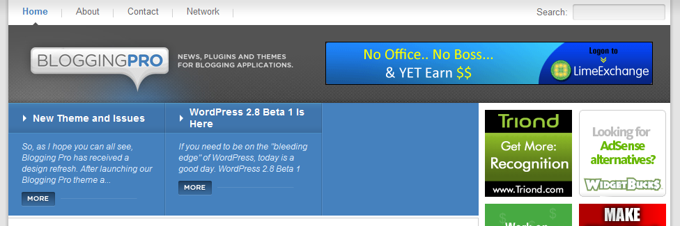 BloggingPro And NathanRice Redesigned – WP Tavern